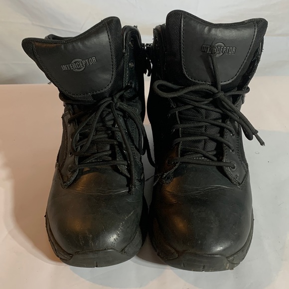 Interceptor | Shoes | Interceptor Black Shoes For Man Size Man Made And ...